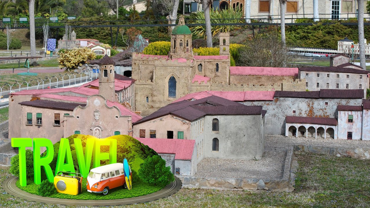 Miniature Catalunya Park ① ☕ Spain HD 1080p - YouTube