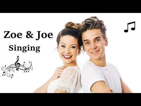 Zoe & Joe Sugg Singing Compilation - YouTube