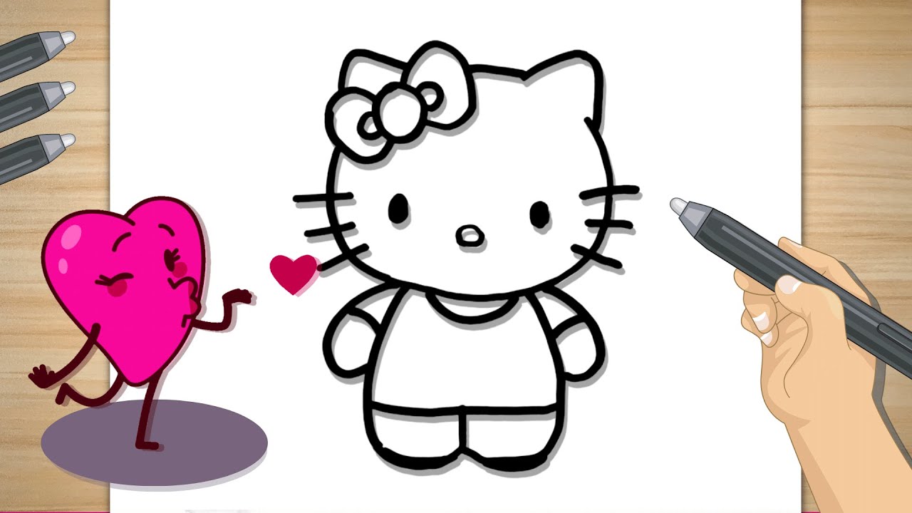 How to Draw a CUTE KITTEN | Drawing for Kids - YouTube