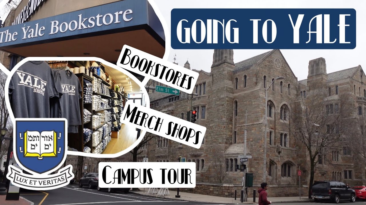 going to YALE🏫💙| campus tour, 4 hour drive, yale merch - YouTube