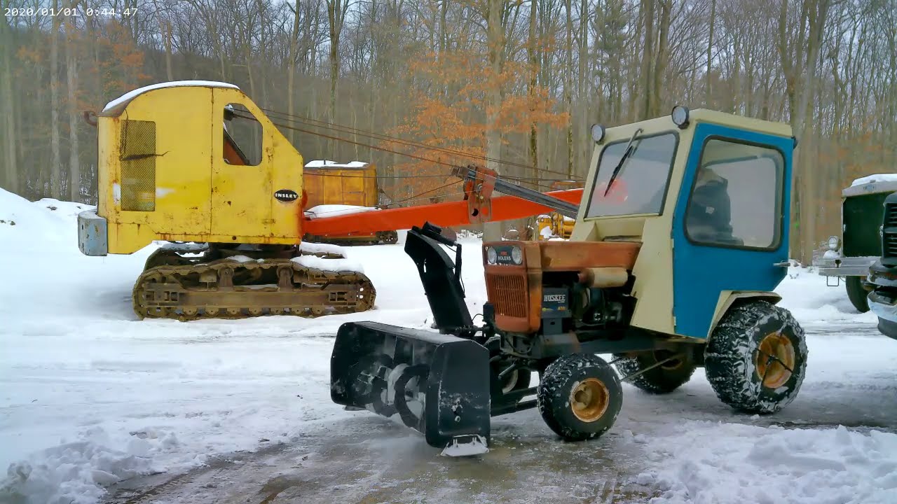 December 2020 Diesel Bolens HT20 snowblower - YouTube