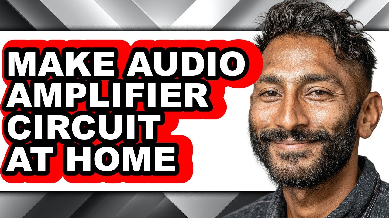 How to Make Audio Amplifier Circuit at Home - Full Guide - YouTube