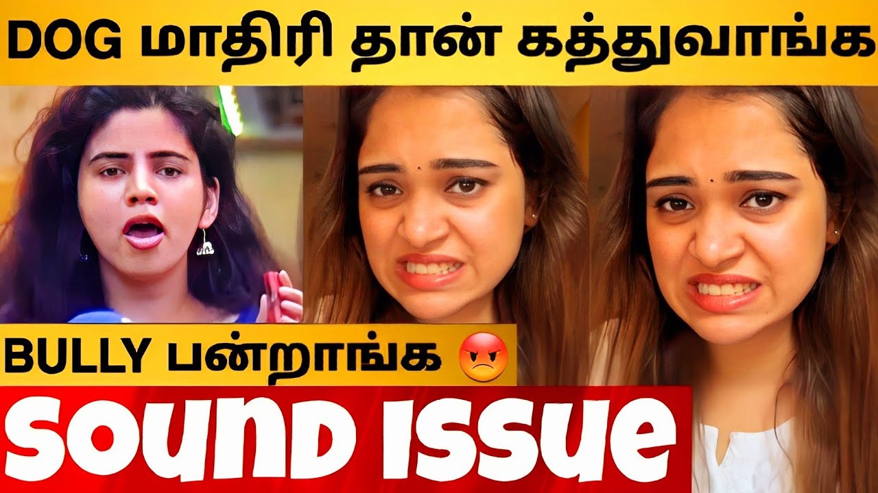 Bigg Boss Tamil 8 - Varshini Angry Reply To Soundariya Manjari Issue ...