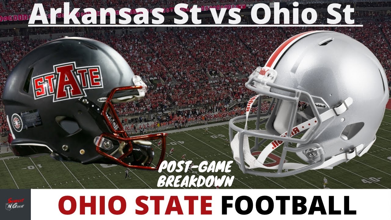 Ohio State vs Arkansas State - Post Game Chat - YouTube