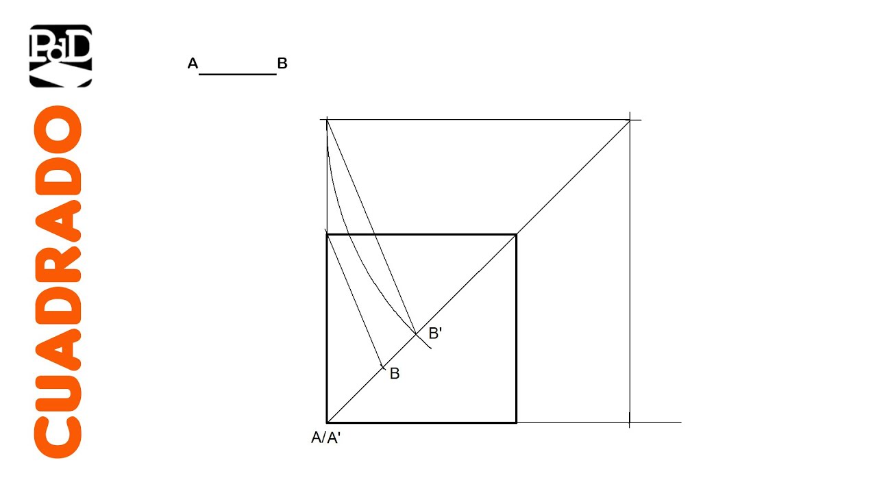 Cuadrado dada diferencia entre la Diagonal y el Lado - Cuadriláteros ...