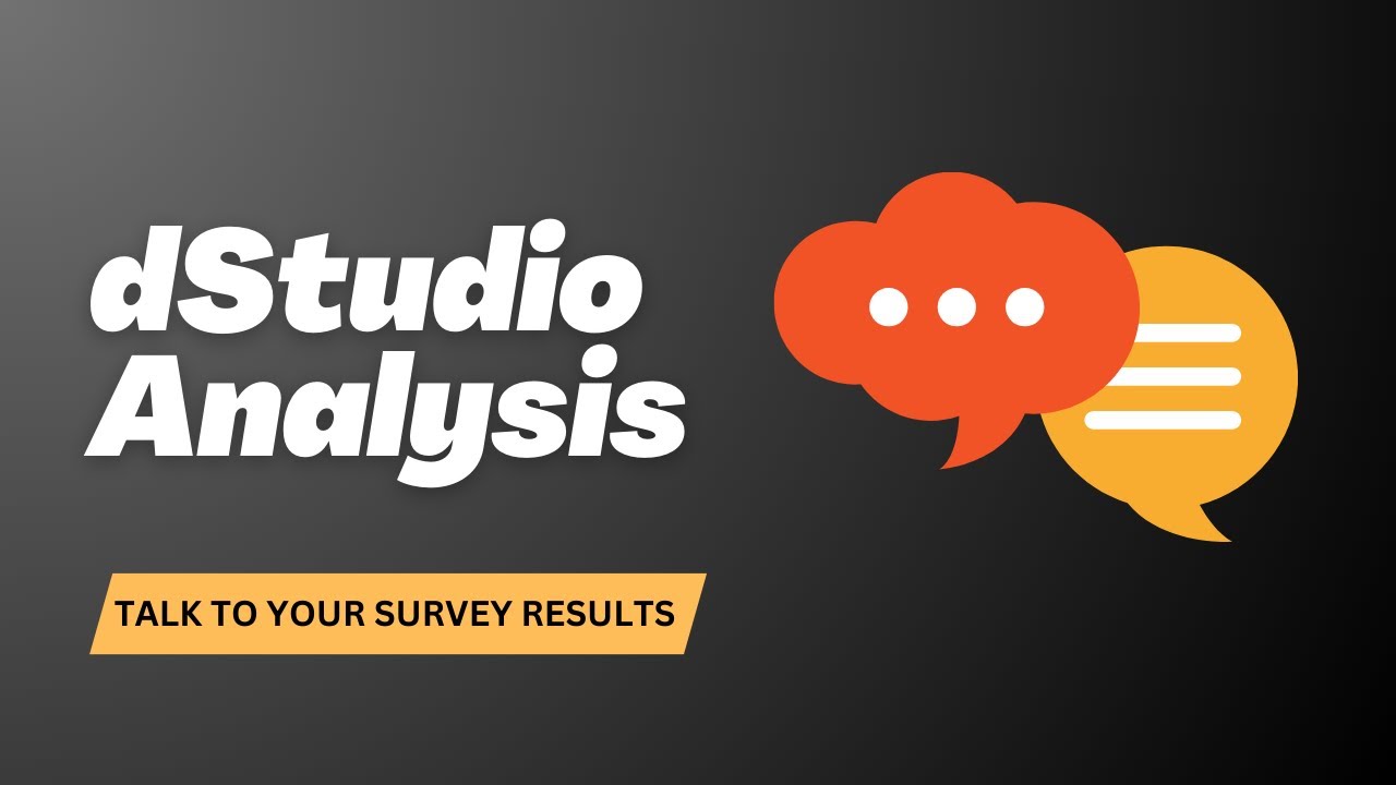 dStudio.ai Survey Analysis - YouTube