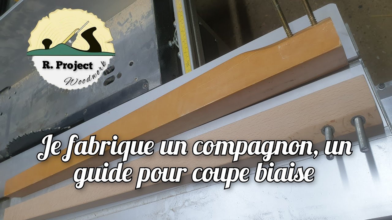 Comment faire une coupe biaise sans calculer l'angle? fabrication d'un ...