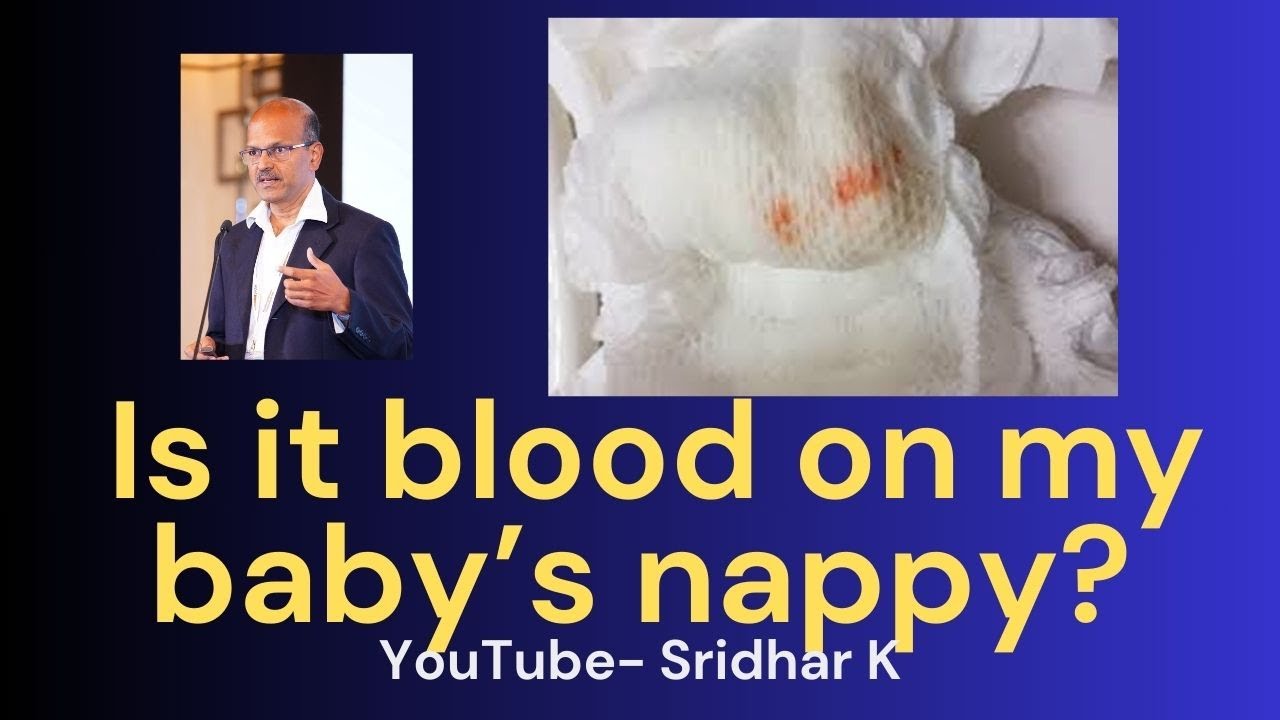 Pink stain on newborn baby’s nappy! Blood in nappy? - YouTube