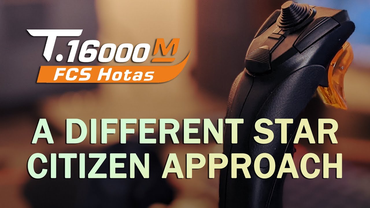 Thrustmaster T.16000m | Star Citizen Bindings 2021 - YouTube