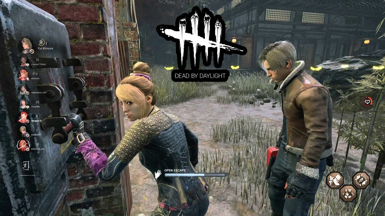 DBD/2v8 /YUI KIMURA vs WRAItH & NURSE /gameplay /escape with DOMIXIK 🎮⭐ ...