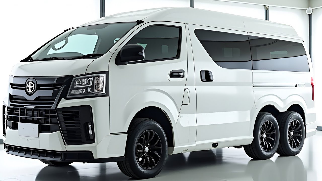 2025 Toyota 6x6 Camper Van: A Game-Changer for Adventure Seekers - YouTube