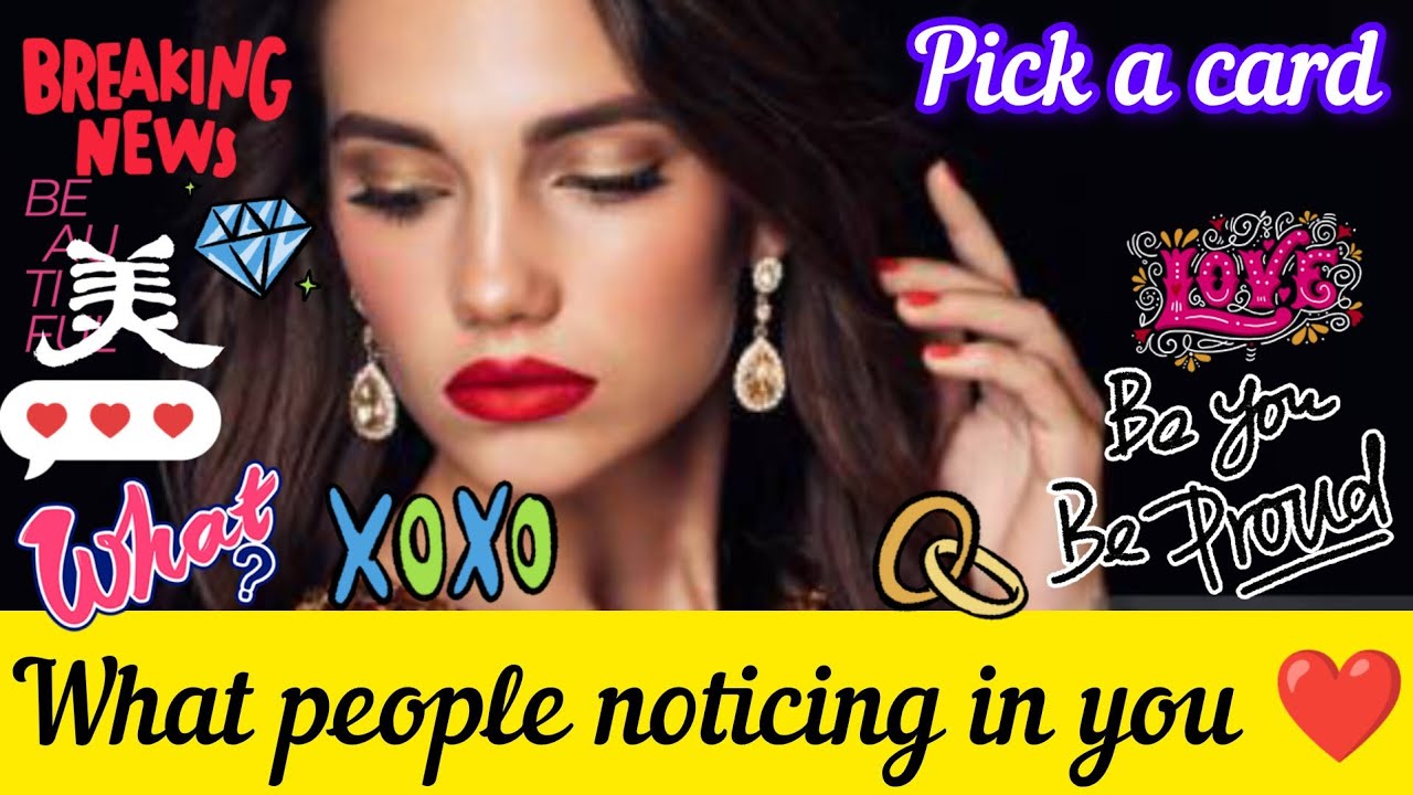 ️👑🧲 What PEOPLE Noticing in you ️ Their PERCEPTION 😍🤩🔮PICKACARD#tarot# ...