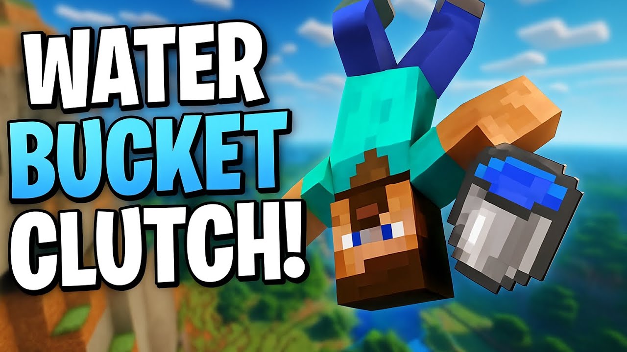 "Easy Water Bucket Trick in Minecraft!" - YouTube