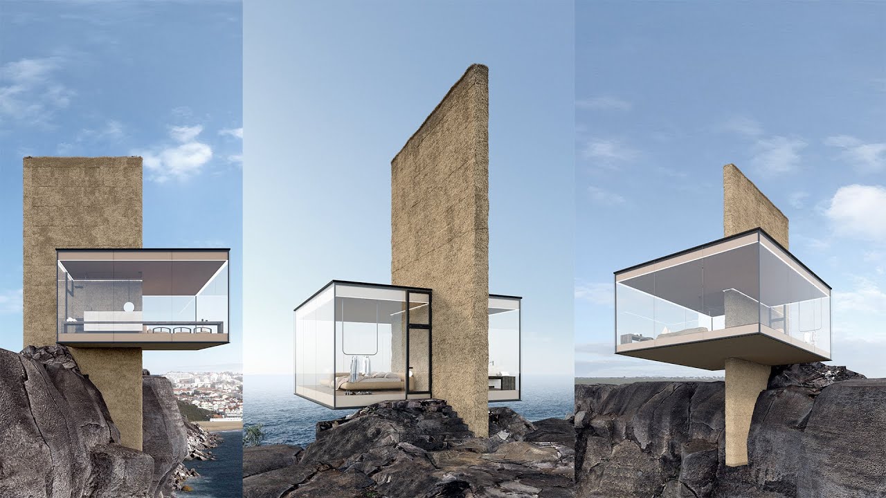 The Air House: A transparent cabin at the edge of the world by Yakusha ...