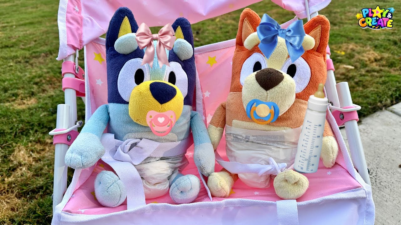 Bluey & Bingo Playtime! - Baby Bingo Mess with Baby Bluey!! - YouTube
