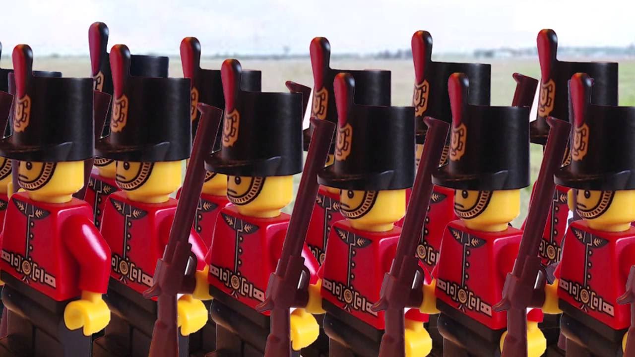 Lego Musket Line after Battle - YouTube
