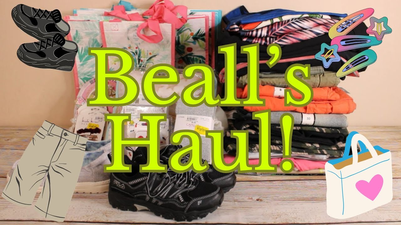 Clothes, Totes, and Hair Ties Galore! || Bealls Clearance Haul ...