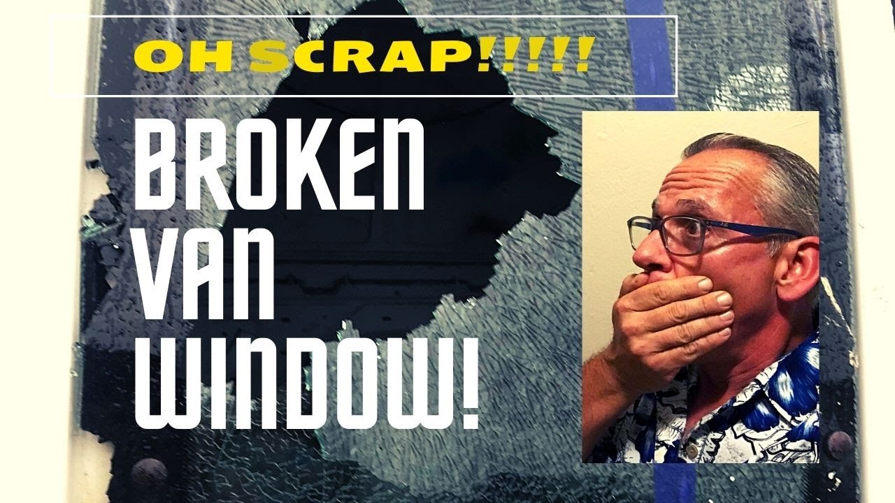 How to replace a broken van window Ford E150 on your own!! SAVE MONEY ...