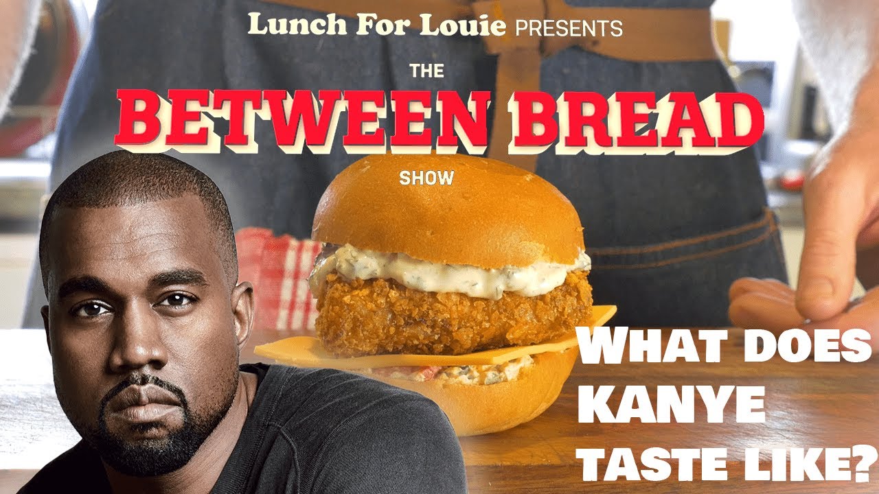 The KANYE WEST Fish Burger | How does he taste? | Between Bread | - YouTube