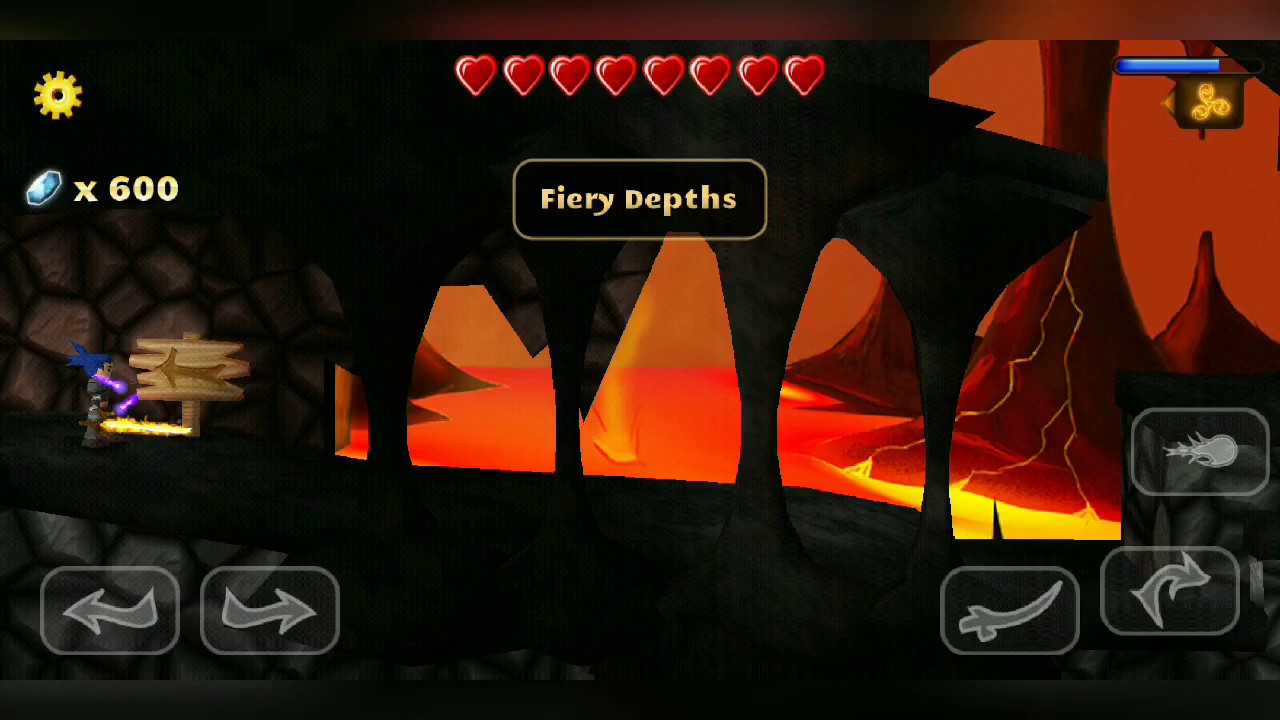 Swordigo Gameplay Fiery Depths Part-1 #29 - YouTube
