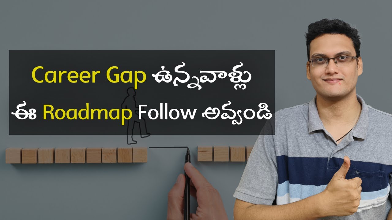 Career Gap -Roadmap to get back to software job | road map for career ...
