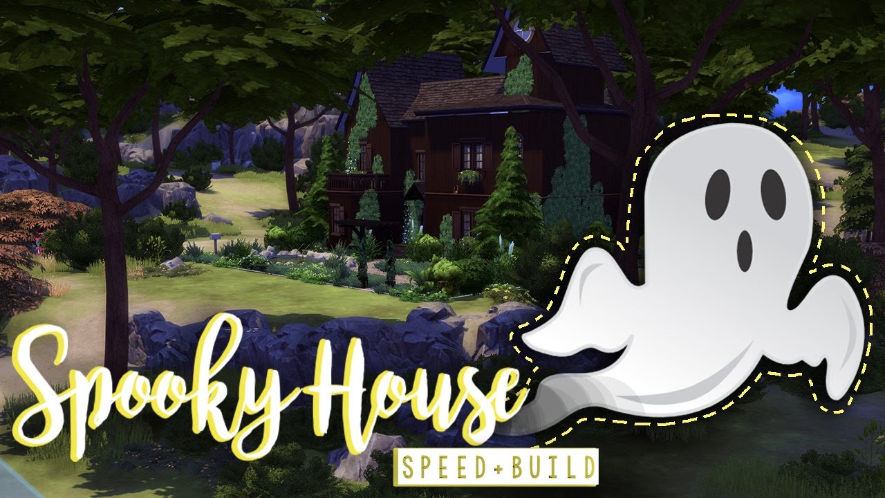 Spooky Halloween House | Speed Build | The Sims 4 - YouTube
