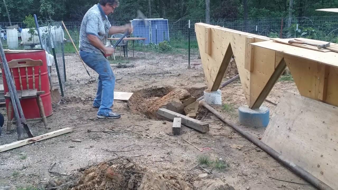 1500 lb Sandstone Boulder Removal - YouTube