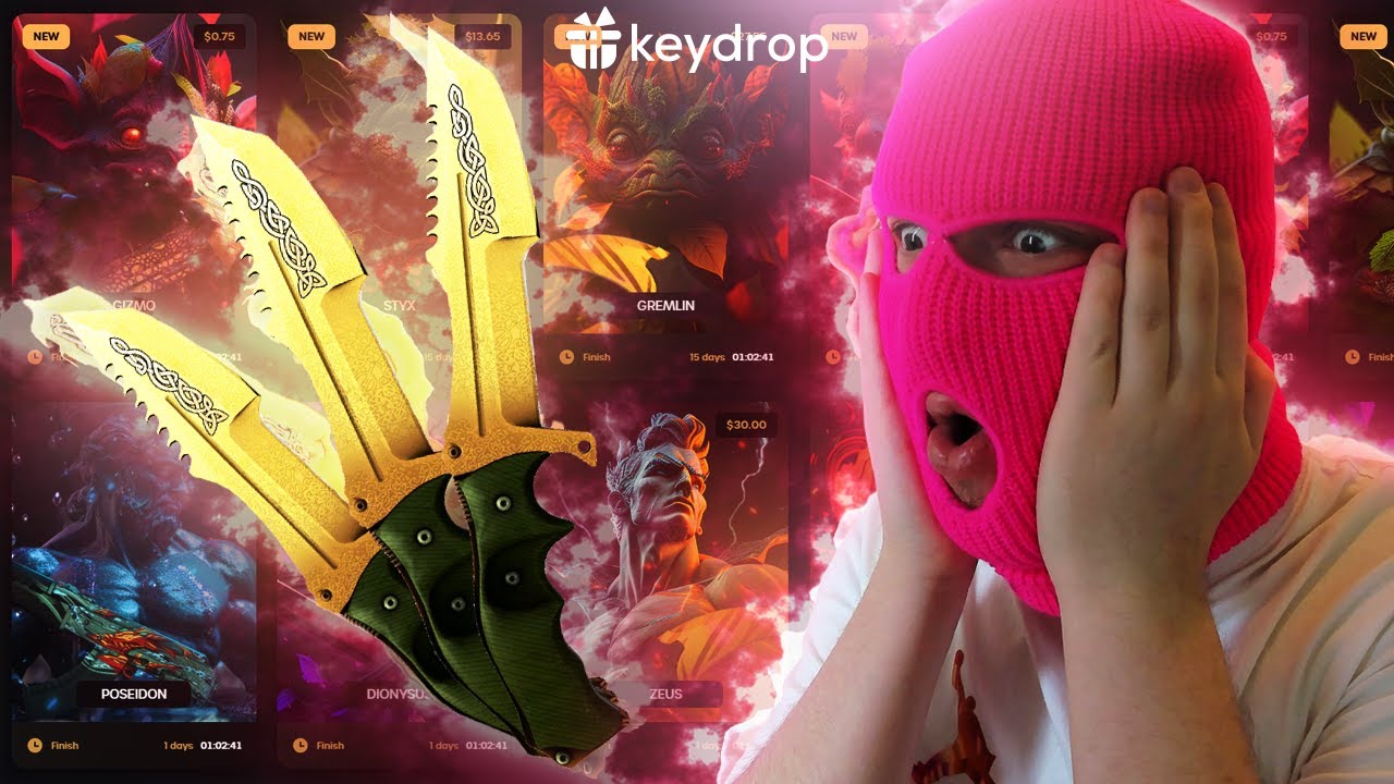 LET'S TRY SOME LUCK ON KEY-DROP.COM (KEYDROP PROMO CODE) - YouTube