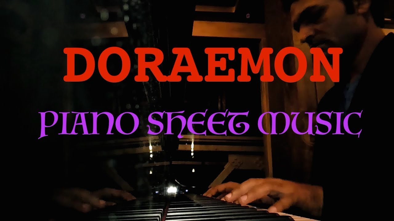 Doraemon theme song (piano sheet music ) - YouTube