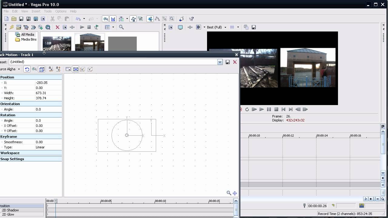 Sony Vegas - Split Screen Zoom Transition Tutorial [Tutorial 20] - YouTube