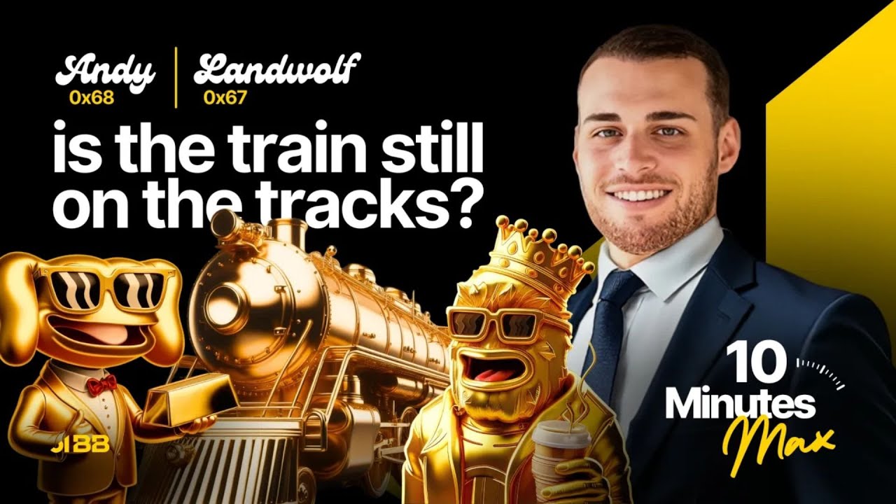ANDY and WOLF: Is the train still on the tracks? 🚂 | 10 MIN MAX - YouTube