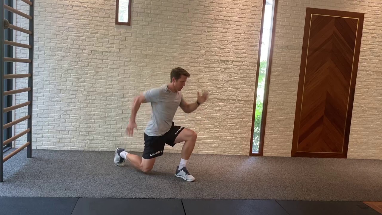 Lunge runner | Bodyweight - YouTube