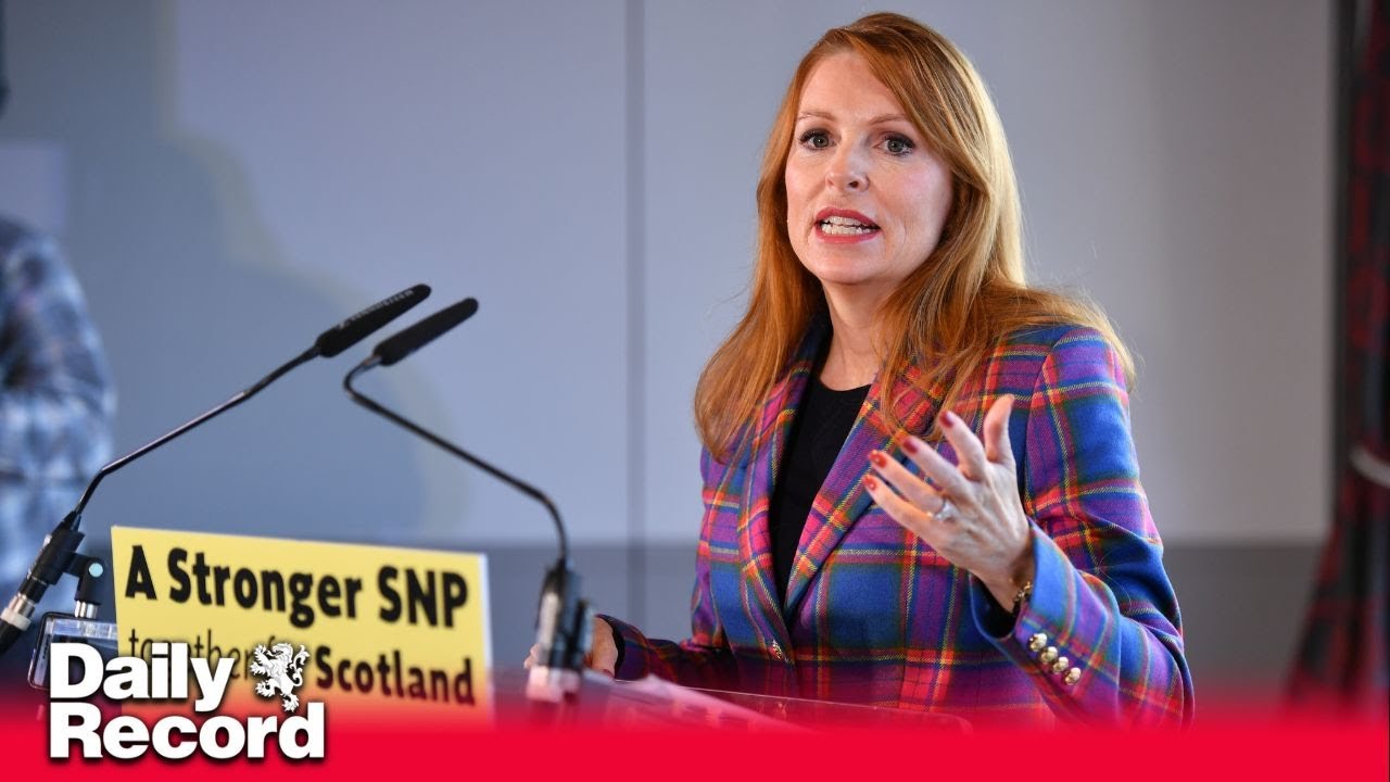 Ash Regan launches SNP leadership bid in Queensferry - YouTube