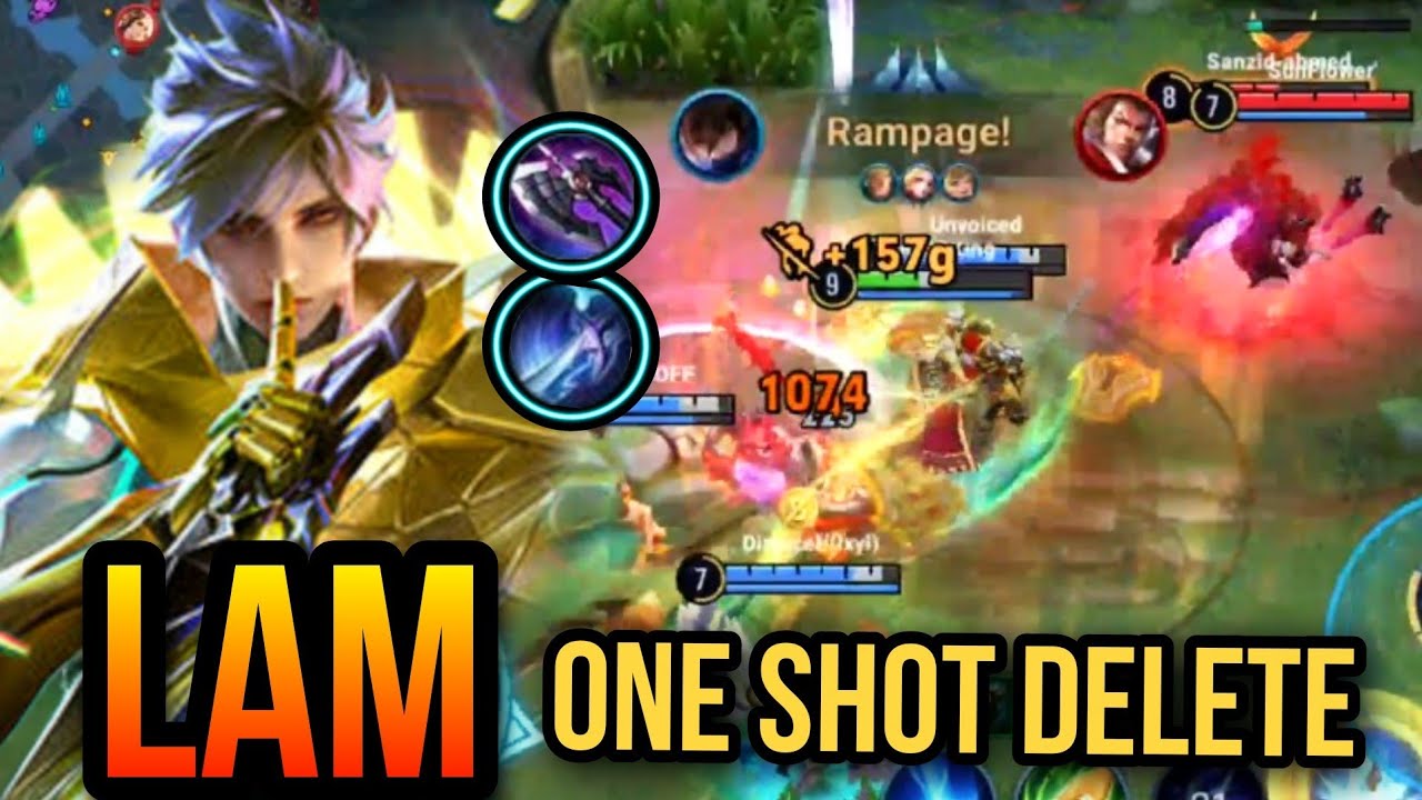 Lam Best One Shot High DMG Build | Top Global Lam Gameplay & Build ...