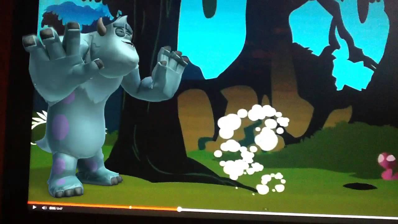 DISNEY INFINITY: Sully scares Fluttershy - YouTube