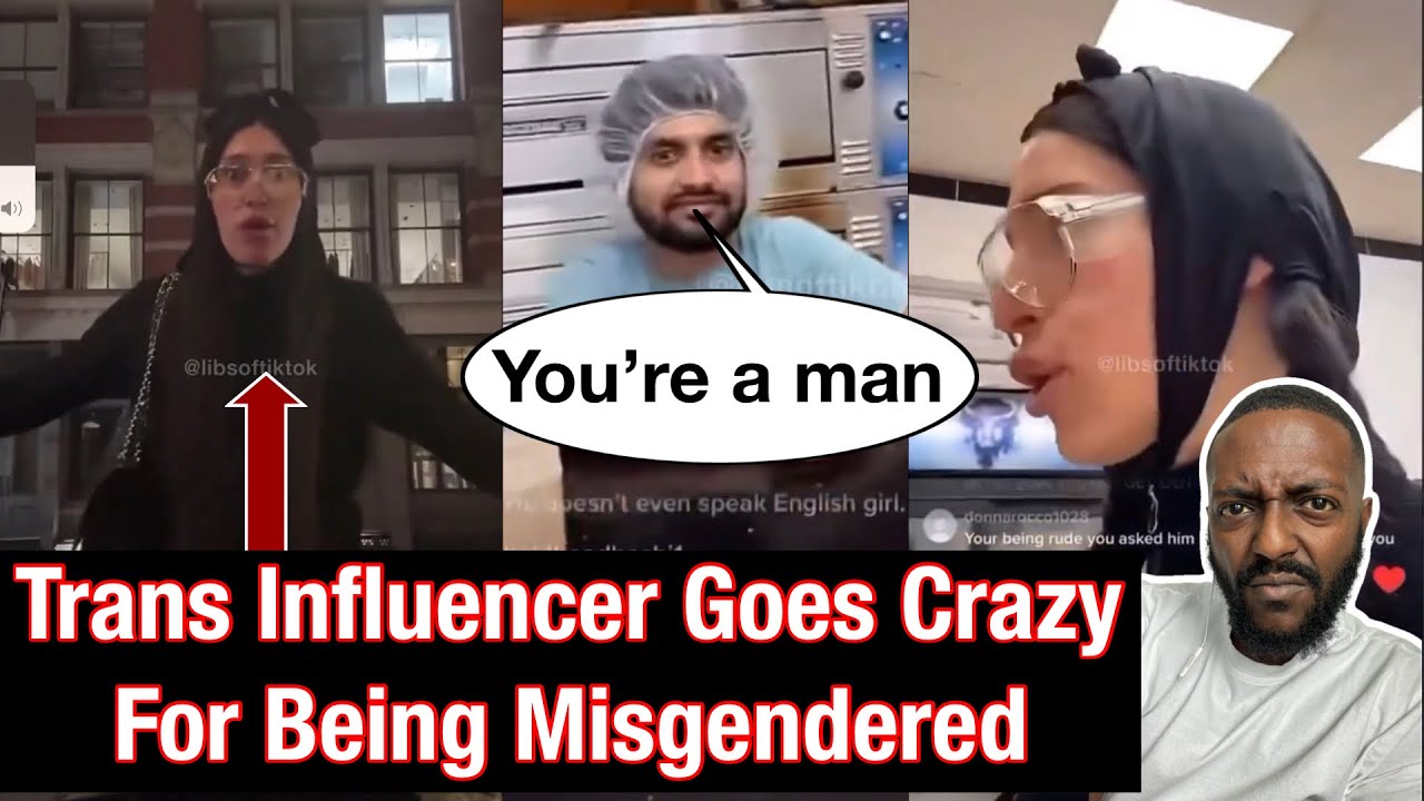 Trans Influencer Triggered For Being Misgendered - YouTube