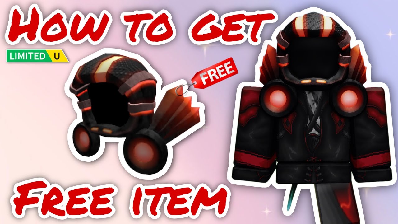 [FREE ITEM] สอนรับของฟรี โดมินัส Omega Hood LIMITED UGC ROBLOX - YouTube