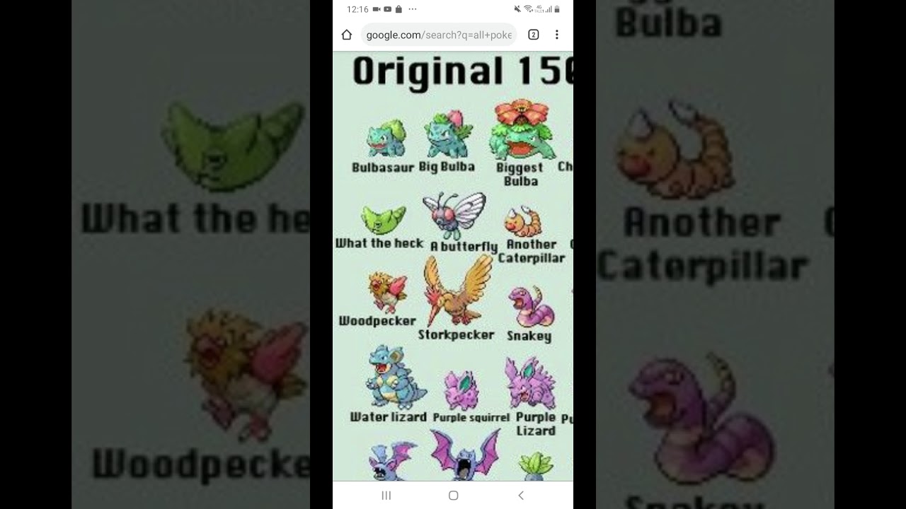 Funny Pokemon's name part 1 - YouTube