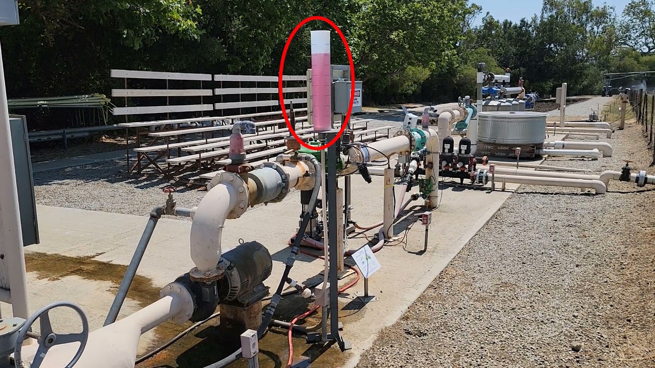 Fertigation Series: Purging Media Tanks of Chemicals - YouTube