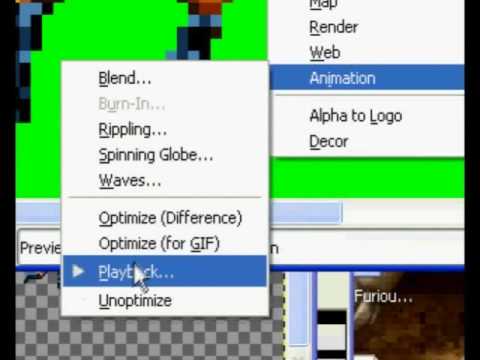 How to Turn a Sprite Sheet into an Animated GIF for Videos Pt 2 - YouTube