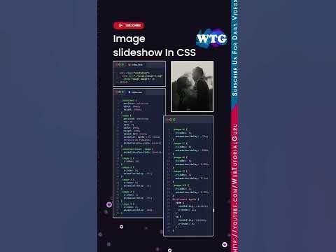 🌟 Image slideshow animation in CSS #shorts #short #webtutorialguru #html5 #css3 #csstricks #code ...