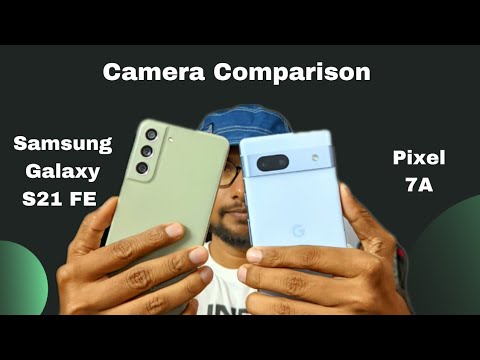 Pixel 7A Vs Samsung Galaxy S21 FE Camera Comparison - YouTube
