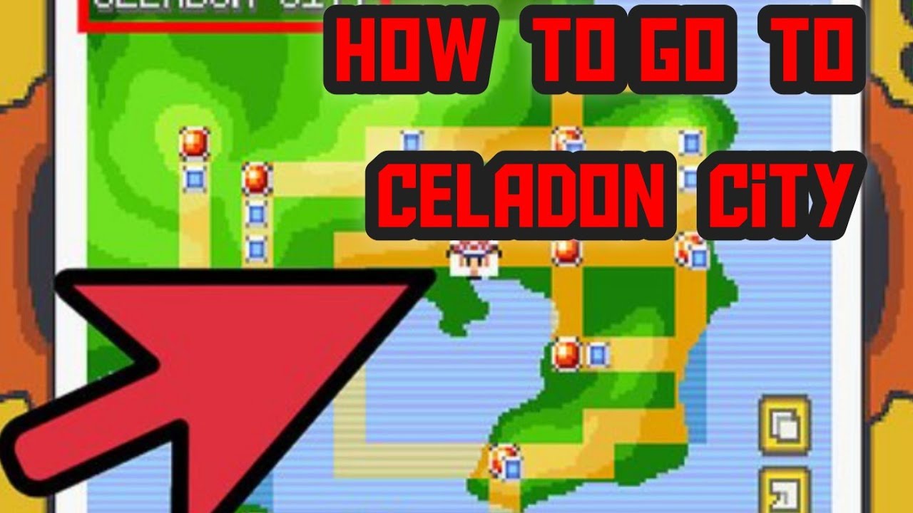 How to go to celadon city! 💯% - YouTube