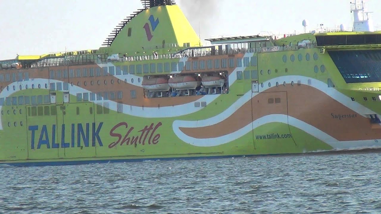 Tallink Shuttle MS Superstar - YouTube