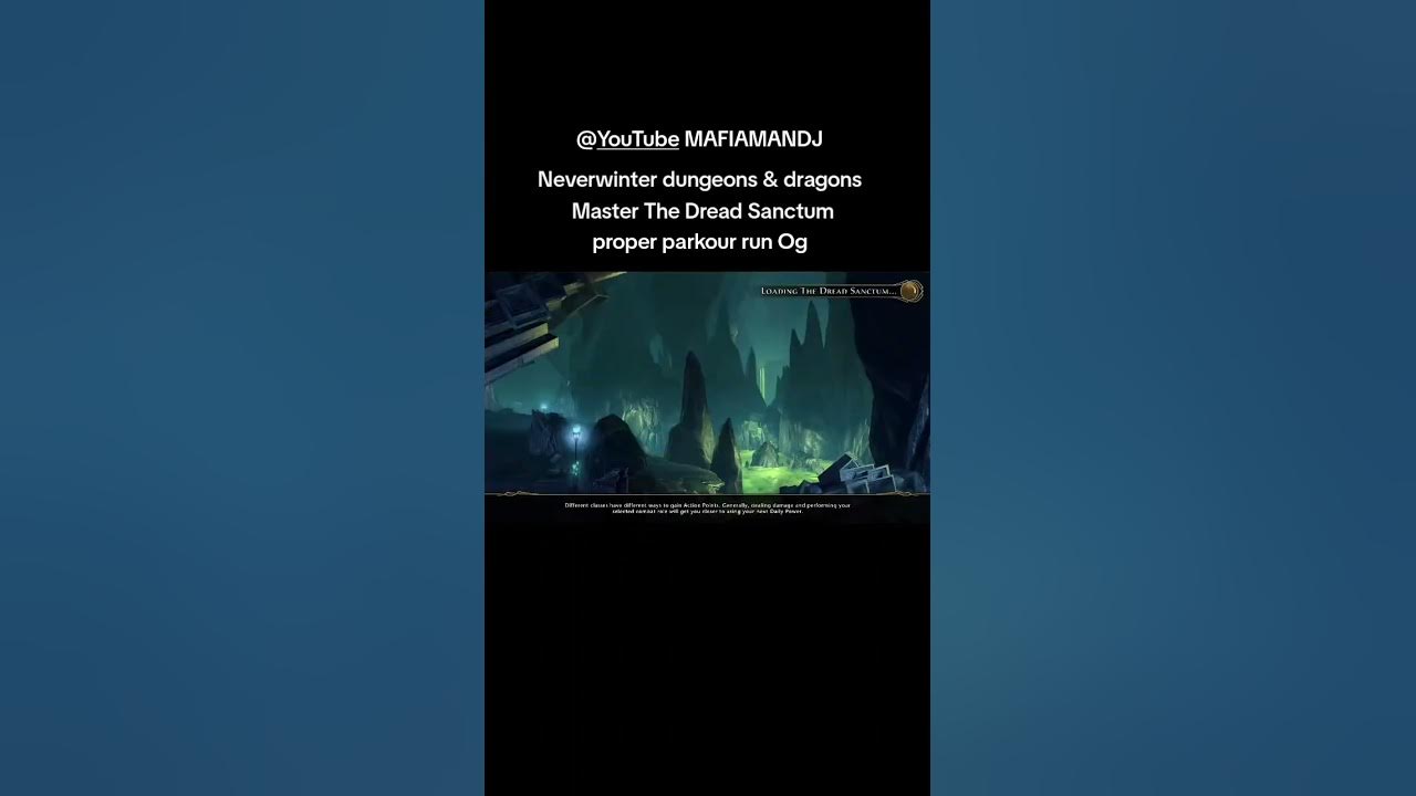 Neverwinter dungeons & dragons The Dread Sanctum Master parkour Phase ...