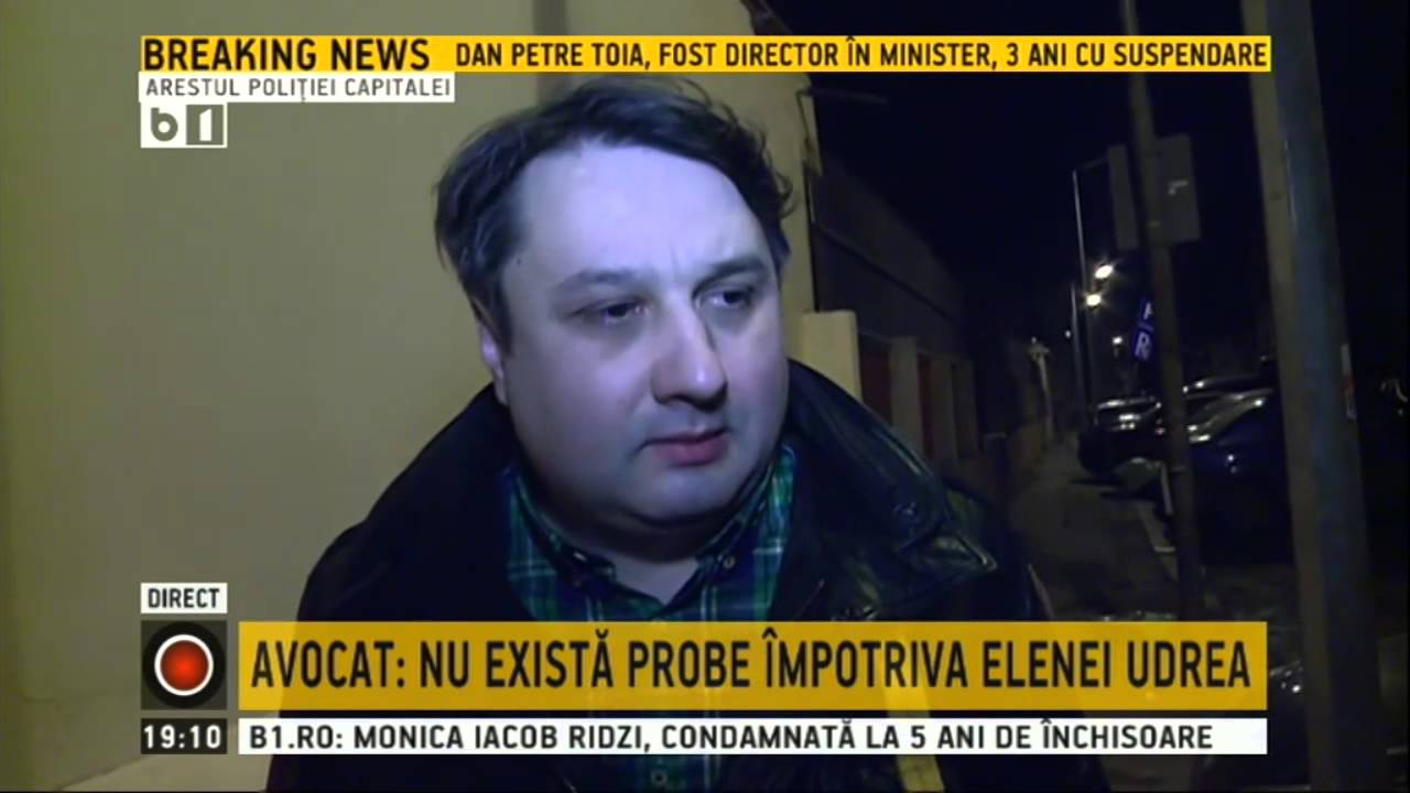 Declaratii Marius Striblea avocatul Elenei Udrea - YouTube