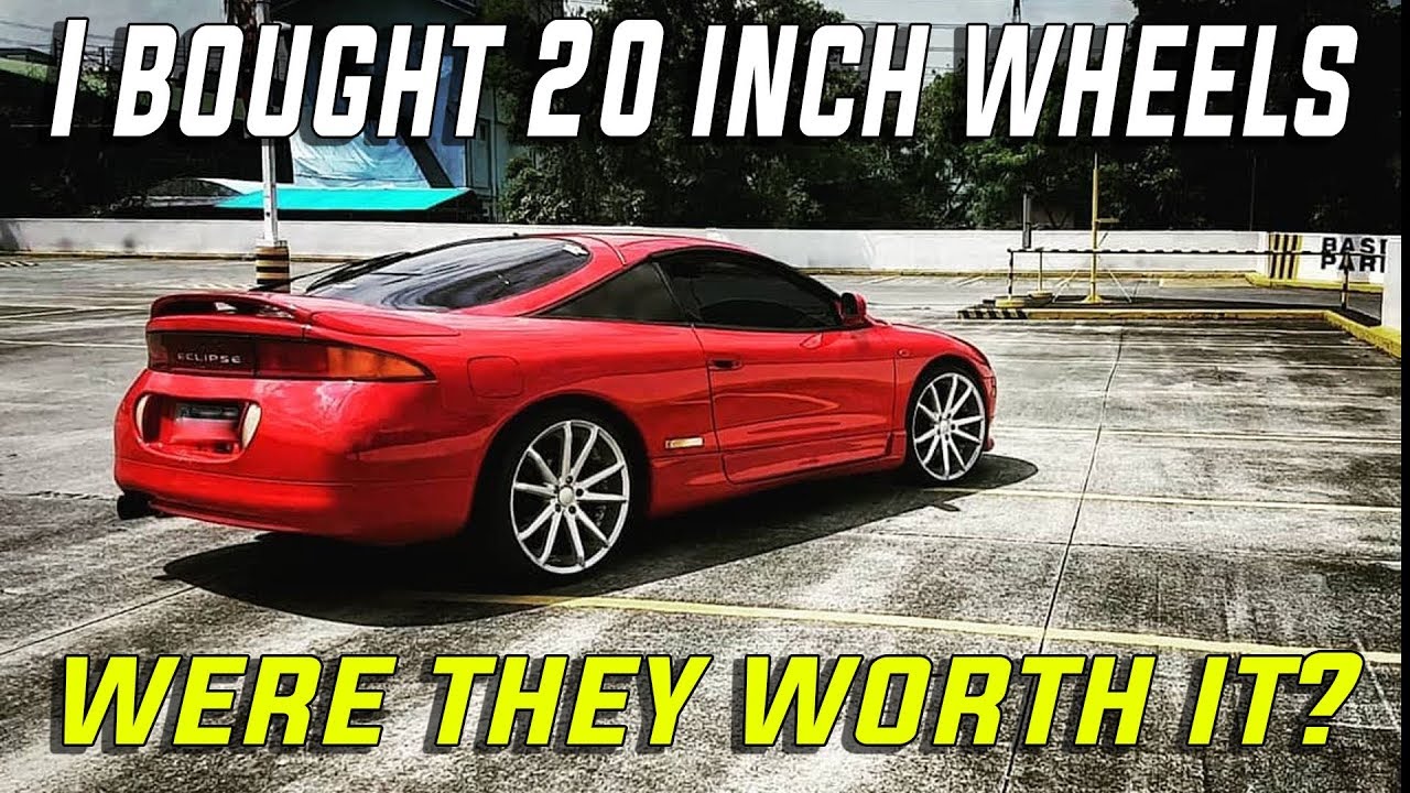 20inch wheels and rubber band tires Are they worth it Eclipse 2g DSM 4 ...