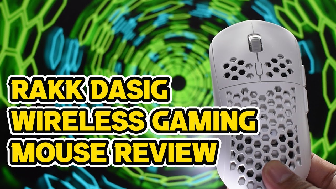 Rakk Dasig Wireless Gaming Mouse Review | Budget Gaming Mouse - YouTube