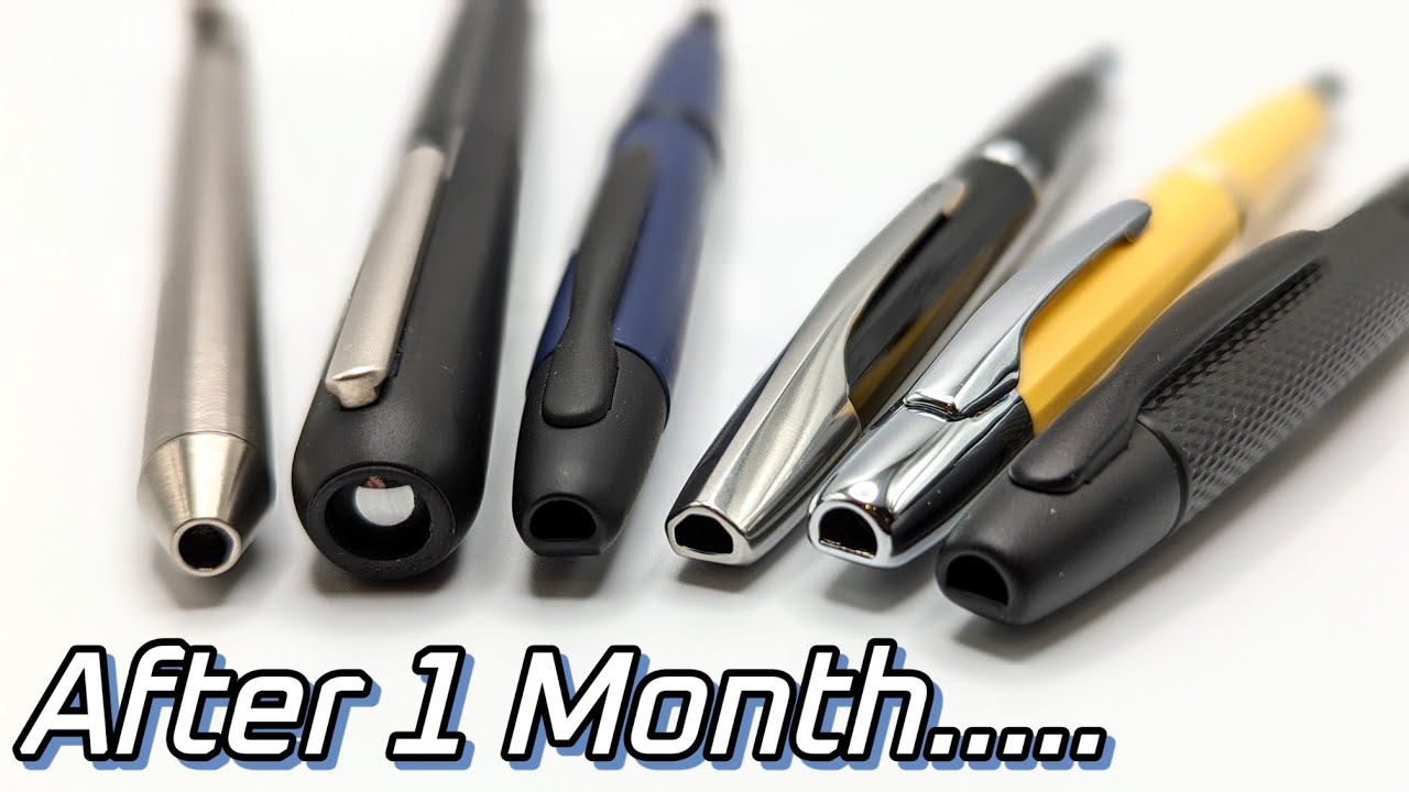 How Well Do Capless Fountain Pens Seal? I Tested To Find Out! - YouTube