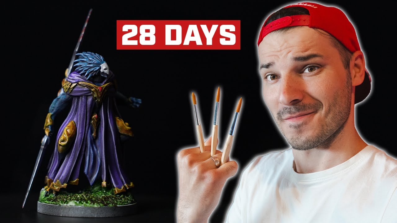 I Tried Painting Board Game Miniatures for a Month - YouTube